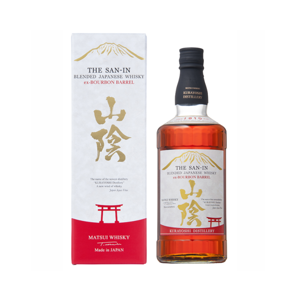 SAN-IN BOURBON BARREL JAPANESE WHISKY 43% 0.7L - MENU-WHISKY.AD