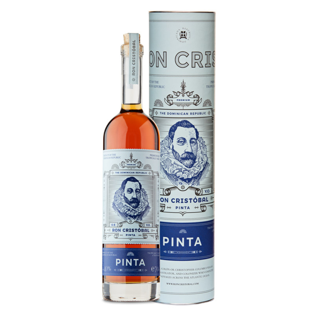 Ron Cristobal Pinta 6-8 Yo Dominican Rum 0.7l 40% - MENU-WHISKY.AD